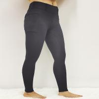 China Brushed Winter Grey Horse Riding Leggings Full Seat Grip For Women for sale