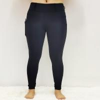 China Side Pocket Horse Riding Pants Brushed Keep Warm Equestrian Riding Leggings for sale