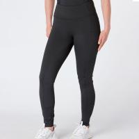 China Women High Waist Riding Leggings Anti pilling With Pocket for sale