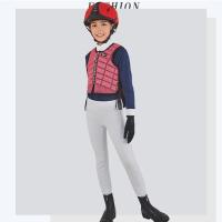 China White Children'S horse riding Pants Side pocket equestrian breeches Moisture Wicking Fabric for sale