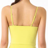 China 4 colors Solid Color Adjustable Splice Womens Sports Bra Breathable Yoga underwear for sale