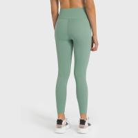 China Simple Breathable Cloud Sense Yoga Pants Capri Tight Slim Casual Anti Pilling for sale