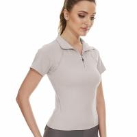 China Equestrian Base Layer Half Zipper Horse Riding Shirt Cool Fabric Quick Dry Horse Ridin Tops for sale