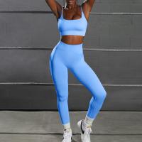 China Quality 11 Colors Seamless Gym Clothing Outfits Women Fitness Yoga Set for sale