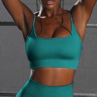 China Breathable Seamless Women Sports Bra Csold Workout Clothing for sale