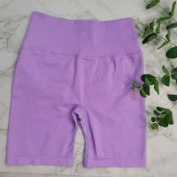 China Seamless Yoga Gym Cycling Shorts Scrunch Butt Push Up Nylon High Waist for sale
