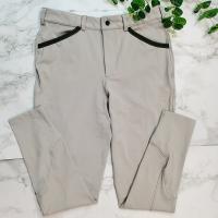 China XS-XL Spandex / polyester Beige Active Stretch Men Horse Riding Leggings for sale