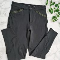 China Black Eco - Friendly Zipper Horse Riding Pants Breaches Apparel for sale