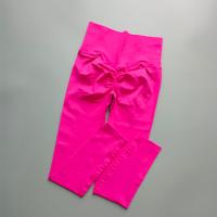 China 11 Color Seamless Women Scrunch Tight Push Up Yoga Pants Gym Fitness Leggings for sale