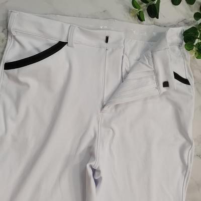 China Zipper White Man'S Competition Horse Riding Reeches With Pockets for sale