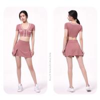 China Outdoor Women Golf Clothes Breathable Quick Dry Athletic Ladies Golf Skirt for sale