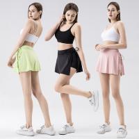 China Anti-Exposure Girls Golf Clothes Badminton Skirts Mini Tennis Skirt with Pockets for sale