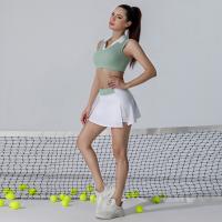 China Natural Sag Womens Golf Clothes With Shorts Active Stretchy Tennis Skort Skirt for sale