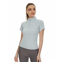 China Gray Nylon Horse Riding Base Layer Women Eco Friendly Equestrian Clothing for sale