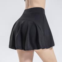China Ladies Sports Golf Pleated Tennis Skirt With Pockets High Waist Athletic Skorts for sale