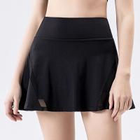 China 75% Nylon Womens Golf Clothes Outdoor Ladies Polyester Cool Feeling Tennis Skirts for sale
