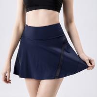 China 75% Nylon Womens Golf Clothes Outdoor Ladies Polyester Cool Feeling Tennis Skirts for sale