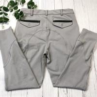 China Male Knee Patch Silicone Grip Horse Riding Pants With Pockets for sale