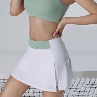 China STC Odorless Womens Golf Clothes Solid High Waist Shorts Skirts for sale