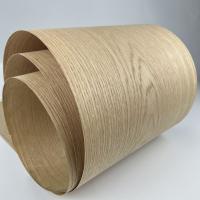 China Natural White Oak Mountain Grain Wood Veneer A/AA Grade 100-195cm*0.45mm for sale