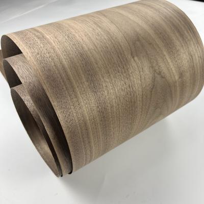 China Natural Black Walnut Mountain Grain Wood Veneer A/AA Grade 100-195CM*0.45MM for sale