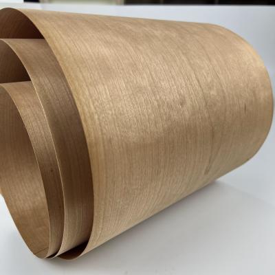 China Natural North American Cherry Wood Mountain Grain Veneer A/AA Grade，100-195cm*0.45mm for sale