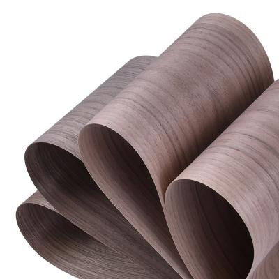China Wholesale Veneer Wood Walnut Natural Walnut Veneer AA Mountain/Straight Grain Veneer Wood Sheet for sale