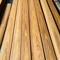 China Factory Supply Natural Wood Veneer 0.2mm 0.3mm 0.5mm 1mm 2mm 3mm Natural Plain Cut Mountain pattern Burma Teak Veneer for sale