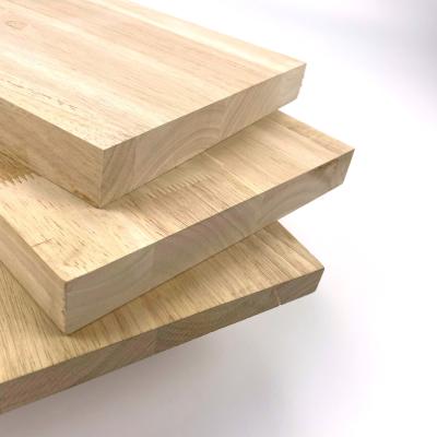 China FSC Smooth Rubber Wood Finger Joint Board Multipurpose Natural Color for sale