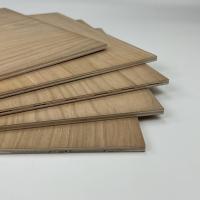 China ISO9001 Sturdy Hardwood Veneer Plywood Panels Harmless Natural Color for sale