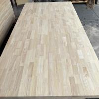 China Practical Natural Rubber Wood Finger Joint Board Harmless Multiscene for sale