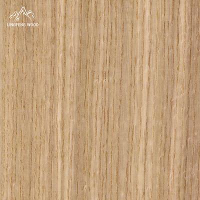 China American White Oak Veneer Quarter Cut 0.45mm for sale