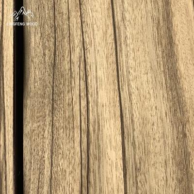 China A/AA Grade Paldao Veneer Quarter Cut 0.45mm Wood Africa Walnut for sale