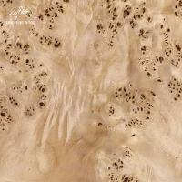 China Catagory Natural Wood Veneer Sheet 0.5mm±0.05mm Thickness Mappa Burl Veneer for sale
