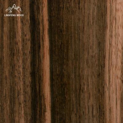 China 130-350mm Width Macassar Ebony Veneer 0.45mm Grade B/AB/A/AA for sale
