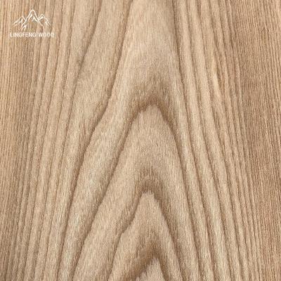 China Elm Veneer Crown Cut 0.45mm±0.05mm Thickness 0.45mm±0.05mm Length 2450-3600mm for sale