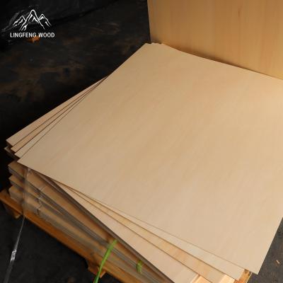 China 3mm Basswood Plywood 920x920mm for Laser Cutting for sale