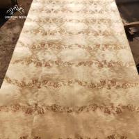 China Mappa Burl Veneer Poplar Burl Jointed Panel for Fancy Furniture Making for sale