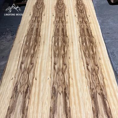 China Dragon Figure Yellow Ebony Jointed Panel | Real Wood Veneer Sheet for sale