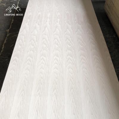 China Dyed Walnut Veneer Crown Cut Jointed Panel | Real Wood Veneer Sheet for sale