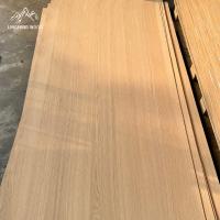 China White Oak Veneer Crown Cut and Quarter Cut Mixed Jointed Panel | Real Wood Veneer Sheet for sale
