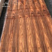 China Santo Veneer Crown Cut Jointed Panel | Real Wood Veneer Sheet for sale