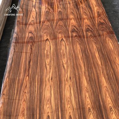 China Santo Veneer Crown Cut Jointed Panel | Real Wood Veneer Sheet for sale