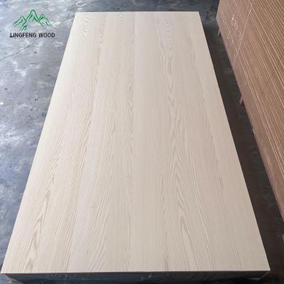 China White Ash Veneer Quarter Cut Crown Cut Jointed Panel | Real Wood Veneer Sheet for sale