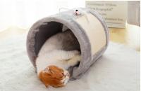 China Interactive Corrugated Cat Scratch Board 55x32.5x13cm Burlywood Modern Pet Furniture for sale