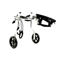 China Zoopollo Aviation Aluminum Small Pet Dog Wheelchair for Handicapped Dogs 8 Sizes Adjustable for sale