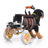 China Pet Dog Wheelchair for Back Legs Folding Lightweight Aluminum Alloy 1.16kg Support 4-9kg for sale