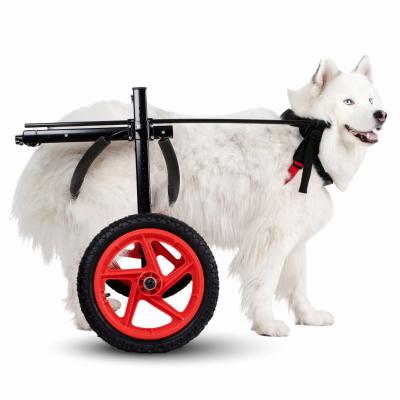 China Adjustable Medium to XL Dog Wheelchair for Back Legs Support PCL ACL Injury Recovery for sale