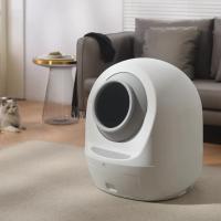 China 4L ABS Automatic Cleaning Cat Litter Box 68x62x56cm Self-Cleaning Litter Tray for sale