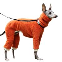 China Double Sided Velvet Warm Dog Coat Fleece Jumpsuit High Collar Pet Clothes Winter for sale